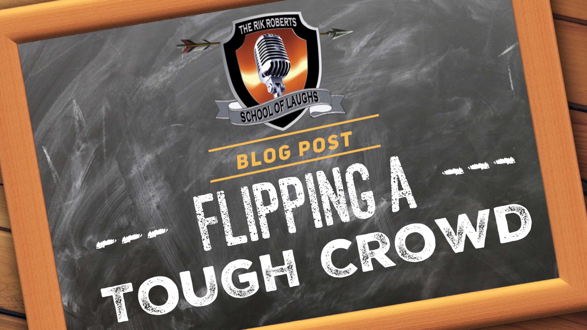 Flipping A Tough Crowd - School of Laughs | Rik Roberts